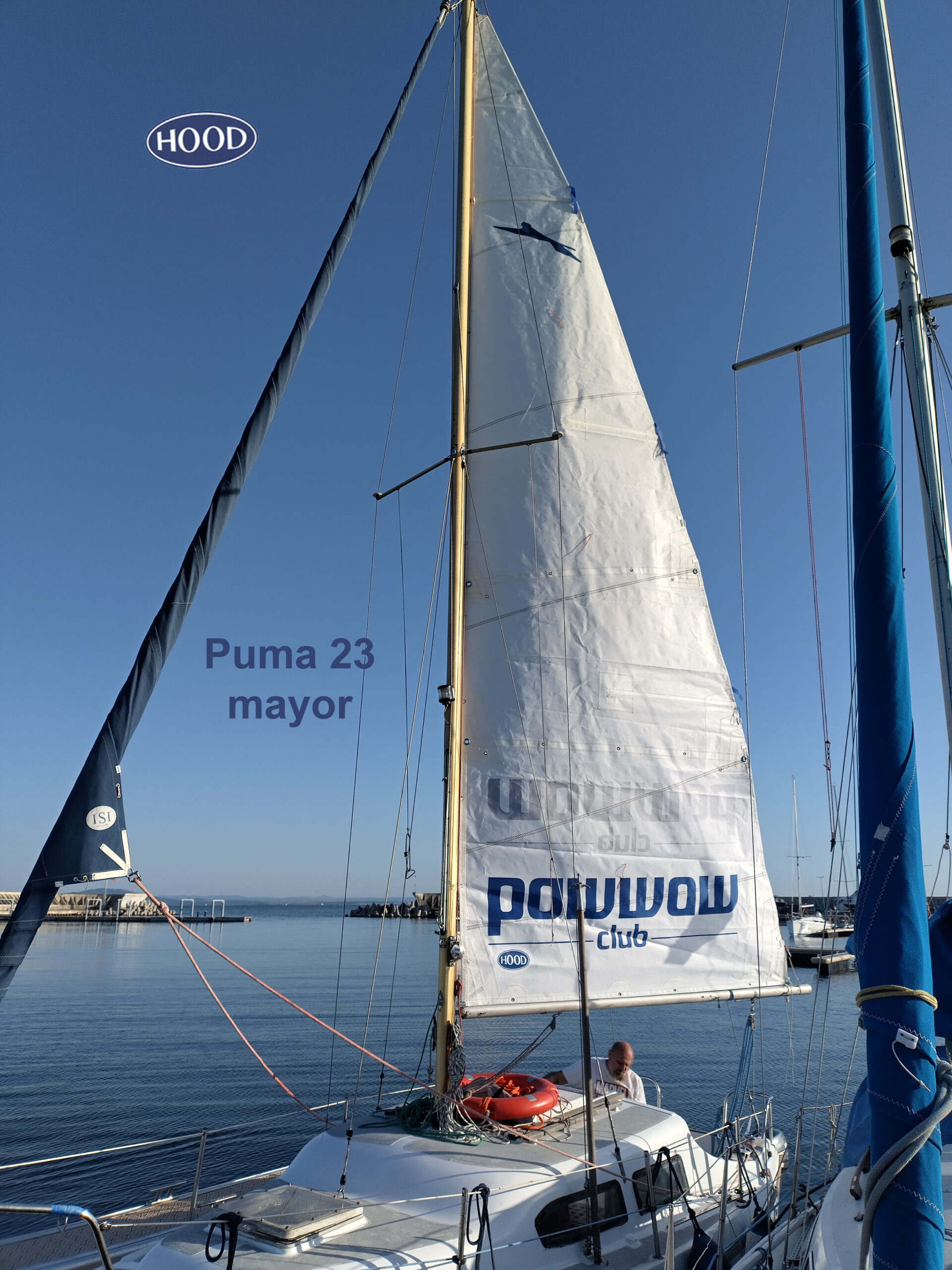PUMA 23 Vela Mayor fabricada para una embarcación situada en Bulgaria. - Hood Velas